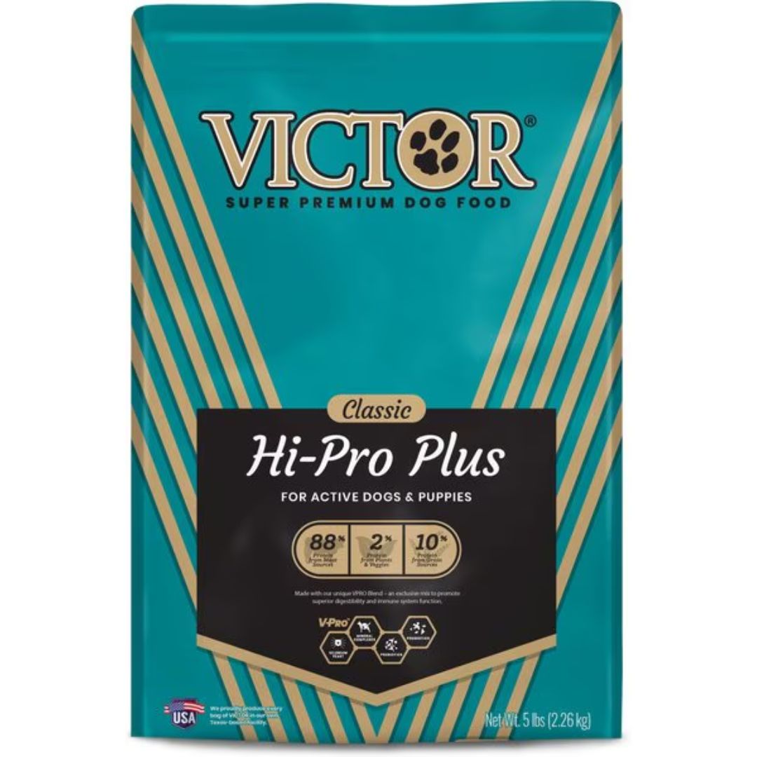 Victor Classic Hi-Pro Plus Active Dog & Puppy 5# – Northwoods Wholesale ...