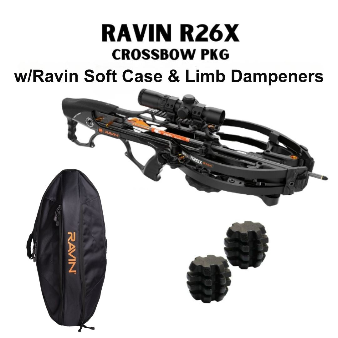 Ravin R26X Crossbow Package - Black – Northwoods Wholesale Outlet