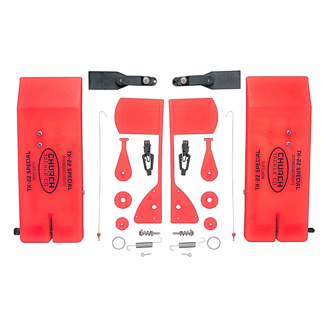 Church Tackle TX-22 Pro-Pack Inline Planer Board System – Northwoods ...